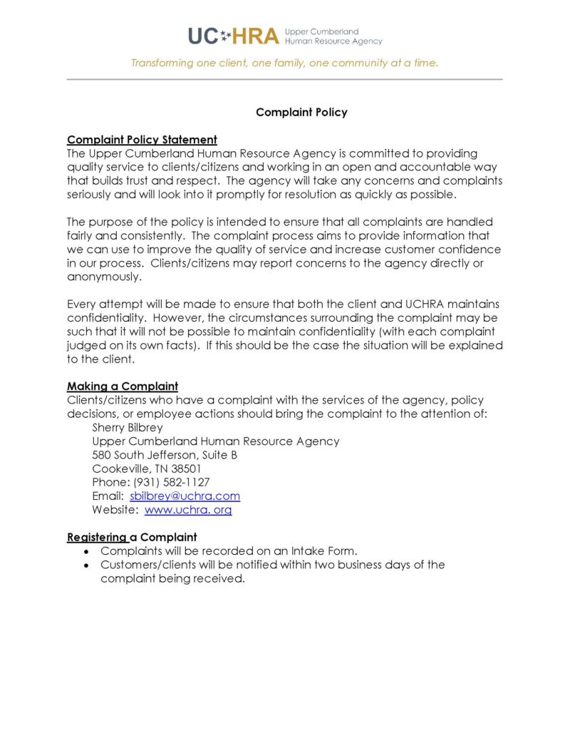 UCHRA About – UCHRA